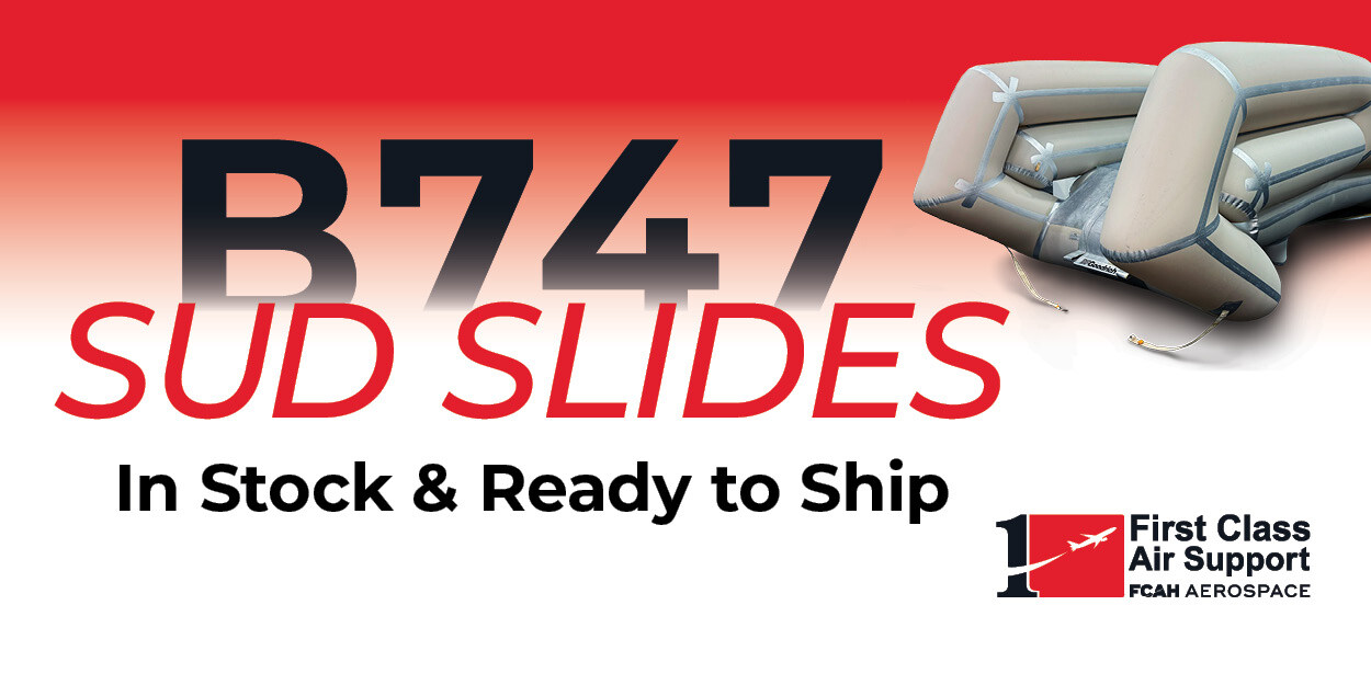 First Class Air Support - B747 SUD Evacuation Slides