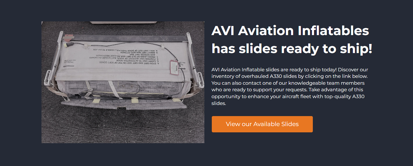 Available for Purchase A330 Slides